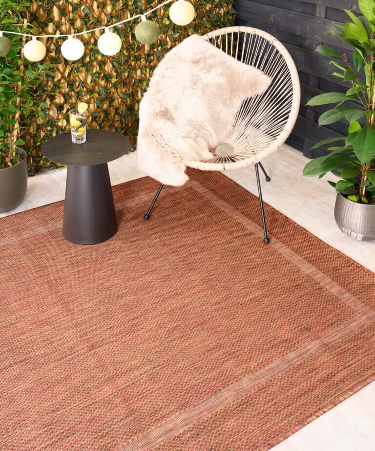 Tapis d'extérieur - Sunset terracota | Tapeso
